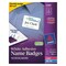 Avery 727825395 $36.99 Avery® White Adhesive Name Badges 5395, 2-1/3" x ...