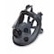 North Full Face Respirator, 5400 Series, Elastomer, Hook-and-Loop (4 ...