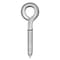 Zoro Select Eye Wood Screw Without Shoulder, 3/8"-16, 3 in Shank, 3/4 ...