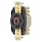 Hubbell Wiring Device-Kellems Locking Receptacle, L22-30R, 30 A, 277 ...