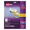 Avery 8395 $21.60 Self-Adhesive, Name Label, White, PK160 | Zoro.com