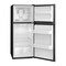 Frigidaire Refrigerator, Top Freezer, 9.9cu ft, Black FFET1022UB | Zoro