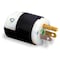 Hubbell Wiring Device-Kellems Straight Blade Plug, 5-15P, 15 A, 125V AC ...
