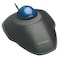Kensington Trackball Mouse, Corded, Optical, Blck/Blue K72337US | Zoro