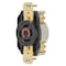 Hubbell Wiring Device-Kellems Locking Receptacle, L16-20R, 20 A, 480V ...