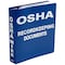 Brady Binder, OSHA Record Keeping Documents, 10 1/2 in W, 11 5/8 in H ...