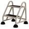 Stop-Step 2 Steps, Aluminum Step Stand, 300 lb. Load Capacity, Beige ...