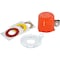 Brady Push Button Lockout,22mm,Plastic (130820) | Zoro