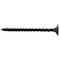 Zoro Select Drywall Screw, #10 x 2 in, Steel, Flat Head Phillips Drive ...