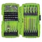 Greenlee 68 Piece Drill Bit Set, 1/4", 5/16", 3/8" DDKIT-1-68 | Zoro