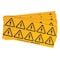Brady Warning Label, 2 In. H, 2 In. W, PK10 60202 | Zoro