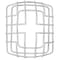 Safety Technology International Wire Cage, Steel, Surface Mount, 6 3/4 ...