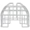 Safety Technology International Wire Cage, Steel, Surface Mount, 6 3/4 ...