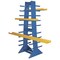 Vestil DSHZ-4 $437.00 Double Sided Horizontal Bar Rack 30"W | Zoro.com