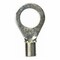 Panduit Ring Terminal, 1/2 in Stud Size, 6 AWG, 2,000 V, Bare Insulated ...