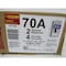 SQUARE D Load Center 70A, 2, 120/240 V AC, - HOM24L70SCP