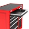 Craftsman S2000 Rolling Tool Cabinet, 10 Drawer, Red, Steel, 41 in W x ...