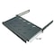 Electriduct 1U Sliding Rackmount Keyboard Shelf Tray, 2 Post, 19in ...