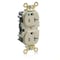 Leviton Straight Blade Receptacle, 5-20R, 20 A, 125V AC, Flush Mount ...