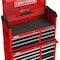 Craftsman S2000 Rolling Tool Cabinet, 10 Drawer, Red, Steel, 41 in W x ...