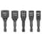 Dewalt 5 Pc. Magnetic Nut Driver Set (1/4", 5/16", 3/8", 7/16", 1/2 ...