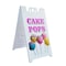 Signmission Cake Pops, A-Frame & 2 Decals Installed, Heavy-Duty Plastic ...