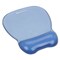 Innovera Mouse Pad with Gel Wrist Rest, 8.25 x 9.62, Blue 51430 | Zoro