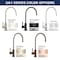 Ispring Heavy Duty Faucet for RO System GA1-BN | Zoro