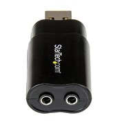 Startech.Com USB Stereo Audio Adapter External Sound Card ICUSBAUDIOB ...