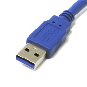 Startech.Com 1ft SuperSpeed USB 3.0 Cable A to Micro B USB3SAUB1 | Zoro