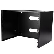 Startech.Com 8U Wall-Mount Rack for Equipment 12in. Deep - Network Rack ...