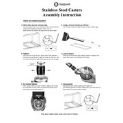 Amgood 30x30 Rolling Prep Table with Stainless Steel Top AMG WT-3030 ...