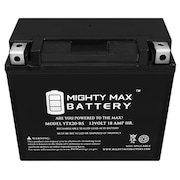 Mighty Max Battery 12-Volt 18 AH 270 CCA Rechargeable Sealed Lead Acid ...