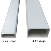 Electriduct XXLarge Latching Cable Raceway (3200 Series)- 5ft- White ...