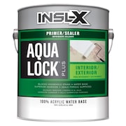 Insl-X By Benjamin Moore Insl-X Aqua Lock Plus White Flat Water-Based ...