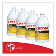 Betco pH7 Floor Cleaner, Lemon Scent, 1 gal Bottle, 4PK 1380400CT | Zoro