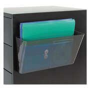 Deflecto Wall File Holder, Magnetic, Smoke 73102 | Zoro