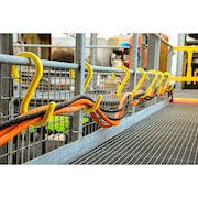 Cablesafe S-Hook, Yellow, 6" INT CS06 | Zoro