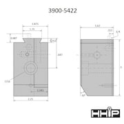 Hhip KDK Style-0 Quick Change Tool Post 3900-5422 | Zoro