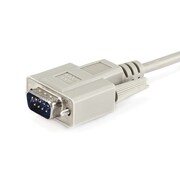 Monoprice Null Modem Db9 M/F Molded Cable, 6 ft. 475 | Zoro