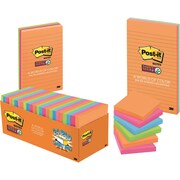 Post-It Super Sticky Notes, 6x8 In., PK4 6845-SSP | Zoro