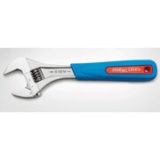 Channellock Adj. Wrench, 10", 1-13/32" Cap., Chrome 810WCB | Zoro