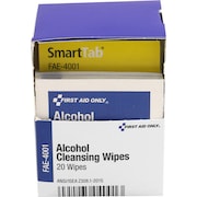 First Aid Only First Aid Kit Refill, Alcohol Wipes, 20 Per Box FAE-4001 ...