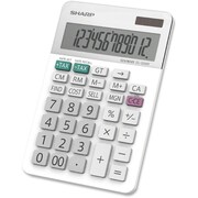 Sharp Desktop Calculator, LCD, 12 Display Digits EL-334W | Zoro