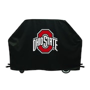 HOLLAND BAR STOOL CO. 60" Ohio State Grill Cover (GC60OhioSt) | Zoro