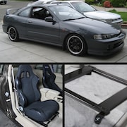 Spec-D Tuning 90-93 Acura Integra Seat Bracket - Pair BKT-INT90 | Zoro