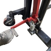 Pake Handling Tools Manual Stacker, 2200 lb. Cap, 63" Lift Height ...