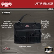 Bucket Boss Organizer, Laptop Holder AB30090 | Zoro