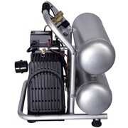 Pulsar Silent Series 4.6 Gallon Aluminum Twin Tank Air Compressor ...
