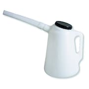 Westward Flexible Spout Measure, 5 Quart/5 Liter Capacity, High Density ...